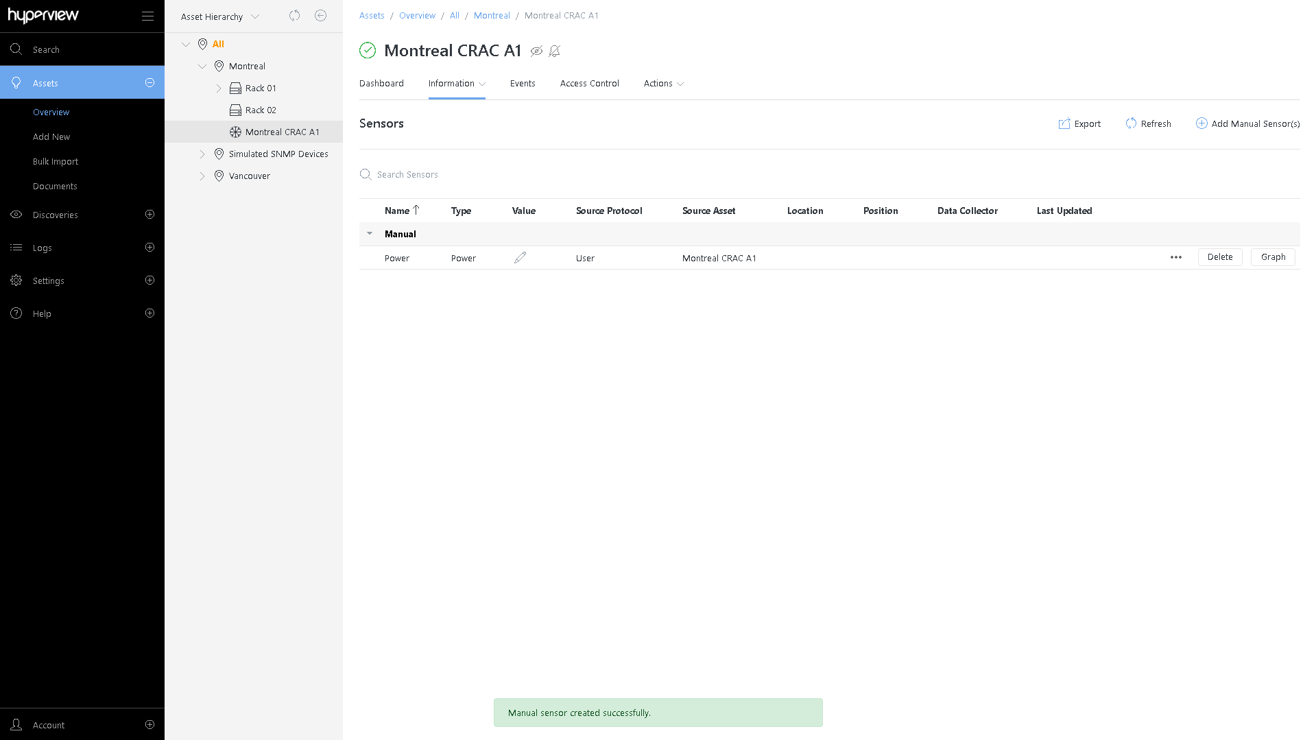 Document Management, Manual Sensors, and More - Hyperview