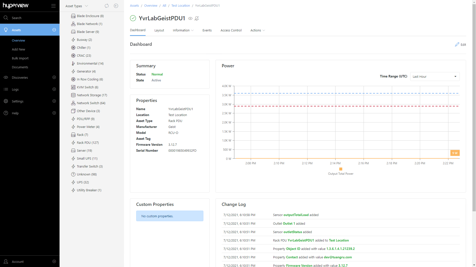Cloud-based Data Center Infrastructure Management (DCIM) Software