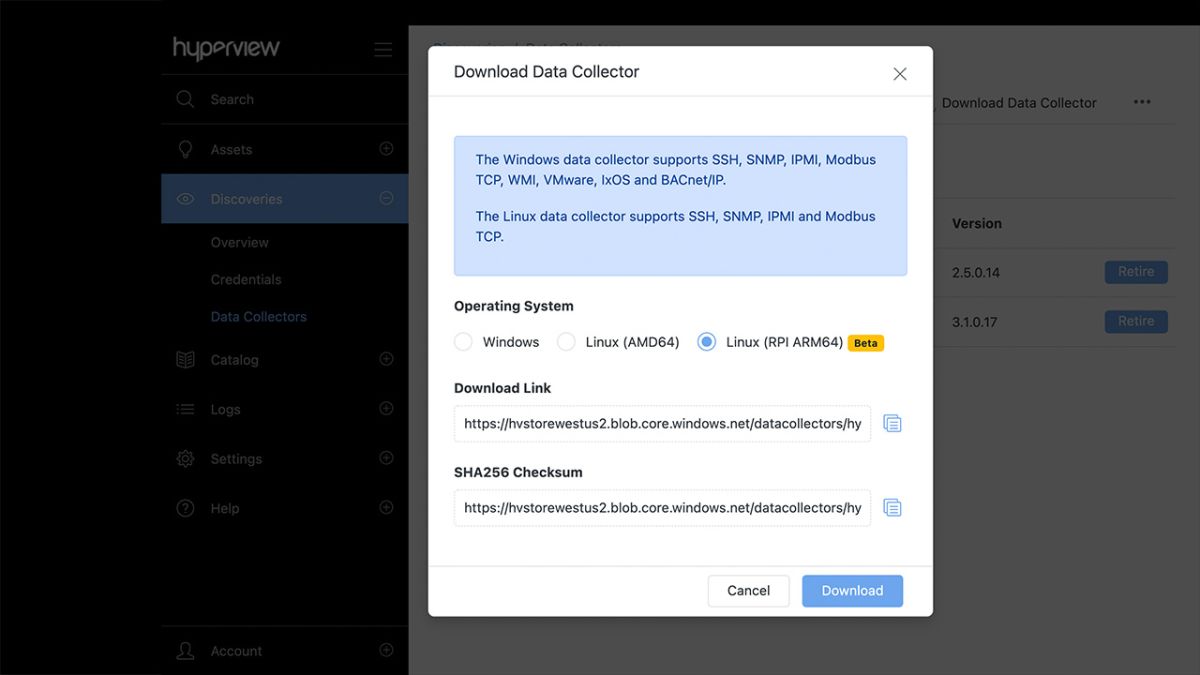 Product Catalog User Access and Firmware Management - Hyperview