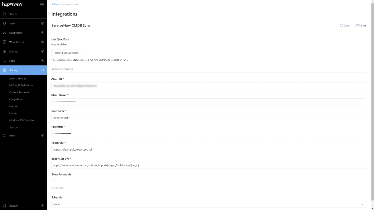 Power Utilization Percentage and ServiceNow CMDB Sync Integration ...